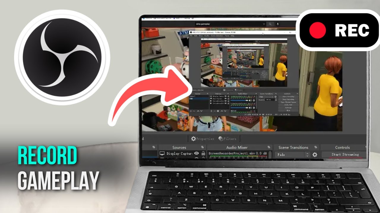 How to Record Gameplay with OBS - YouTube