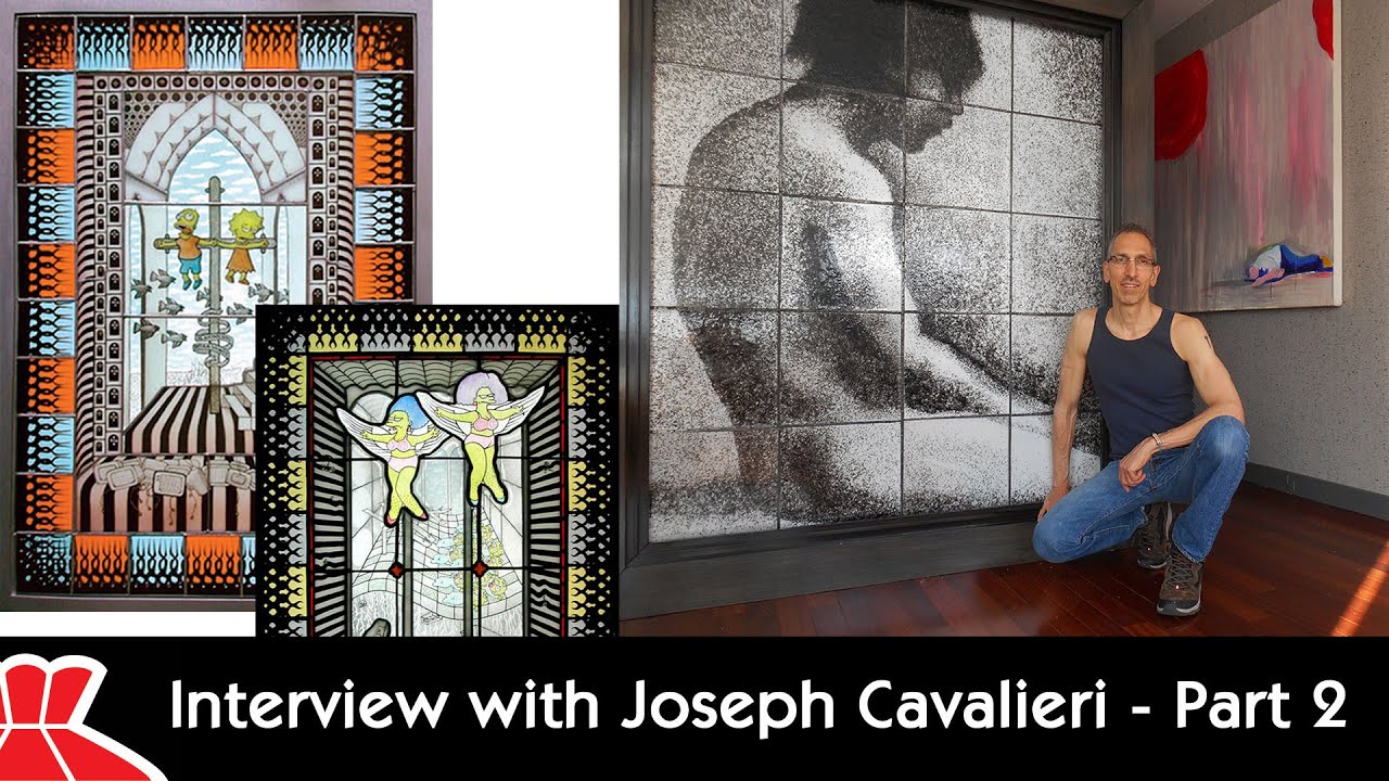 Interview with Glass Artist Joseph Cavalieri - Part 2 - YouTube