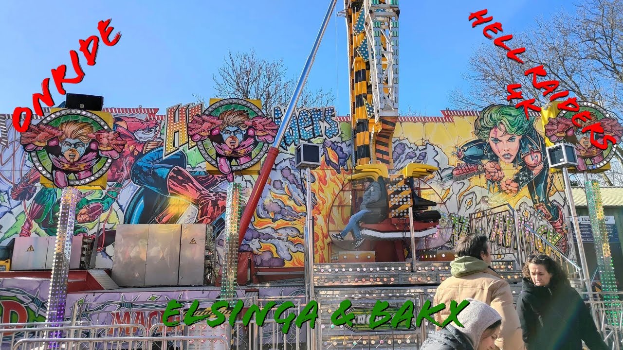 Onride Hell Raiders Elsinga & Bakx (Fabbri Group 40M. Booster) 4K - YouTube