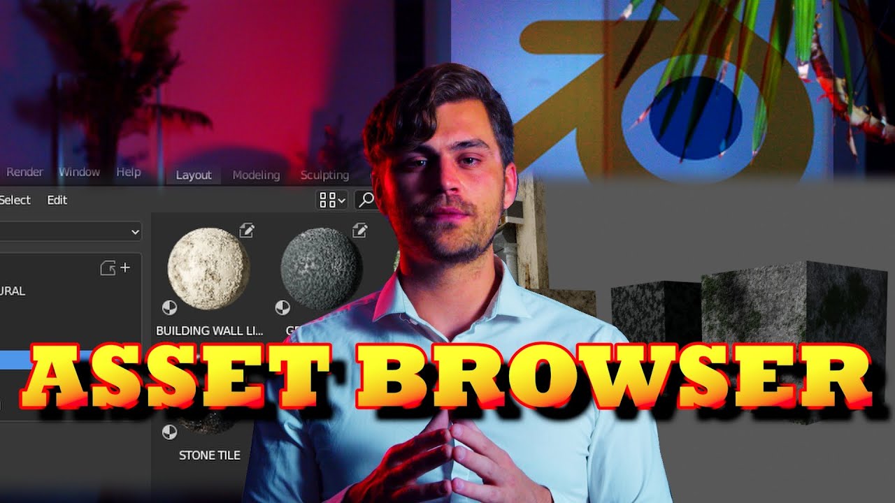 ASSET BROWSER in 2 minutes [Blender 3.x] - YouTube