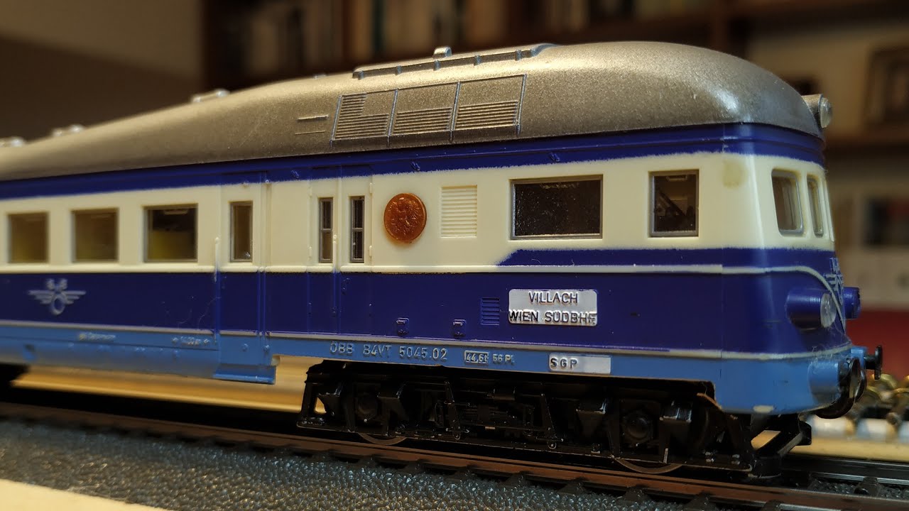 Kleinbahn 5045.02 ÖBB "Blauer Blitz" mit ESU Loksound 5 und etwas ...
