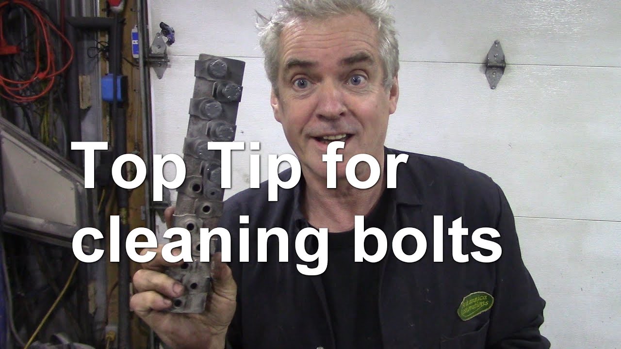 Top Tip for cleaning bolts - YouTube