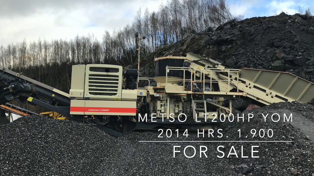 METSO LT200HP YOM 2014 HRS. 1.900 - YouTube