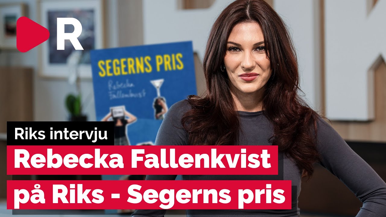 Rebecka Fallenkvist intervjuas på Riks om sin bok "Segerns pris" - YouTube
