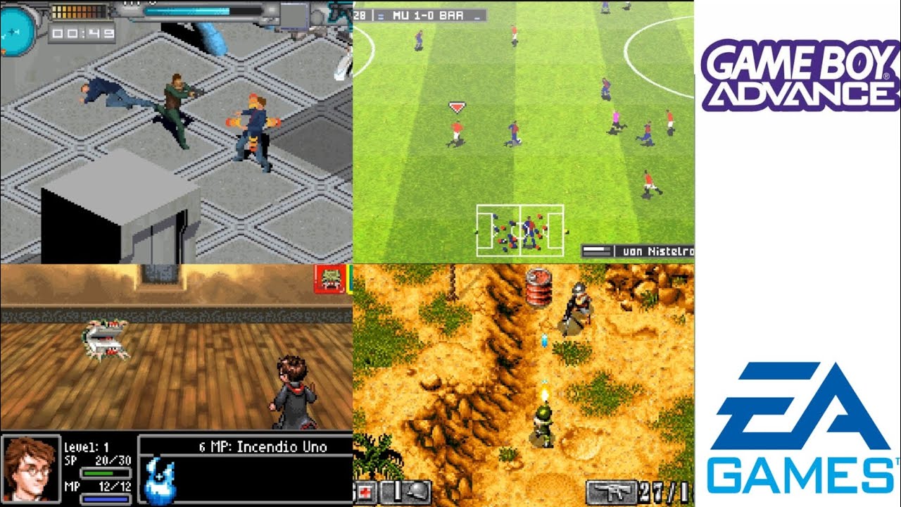 Top 30 Best EA Games for GBA - YouTube