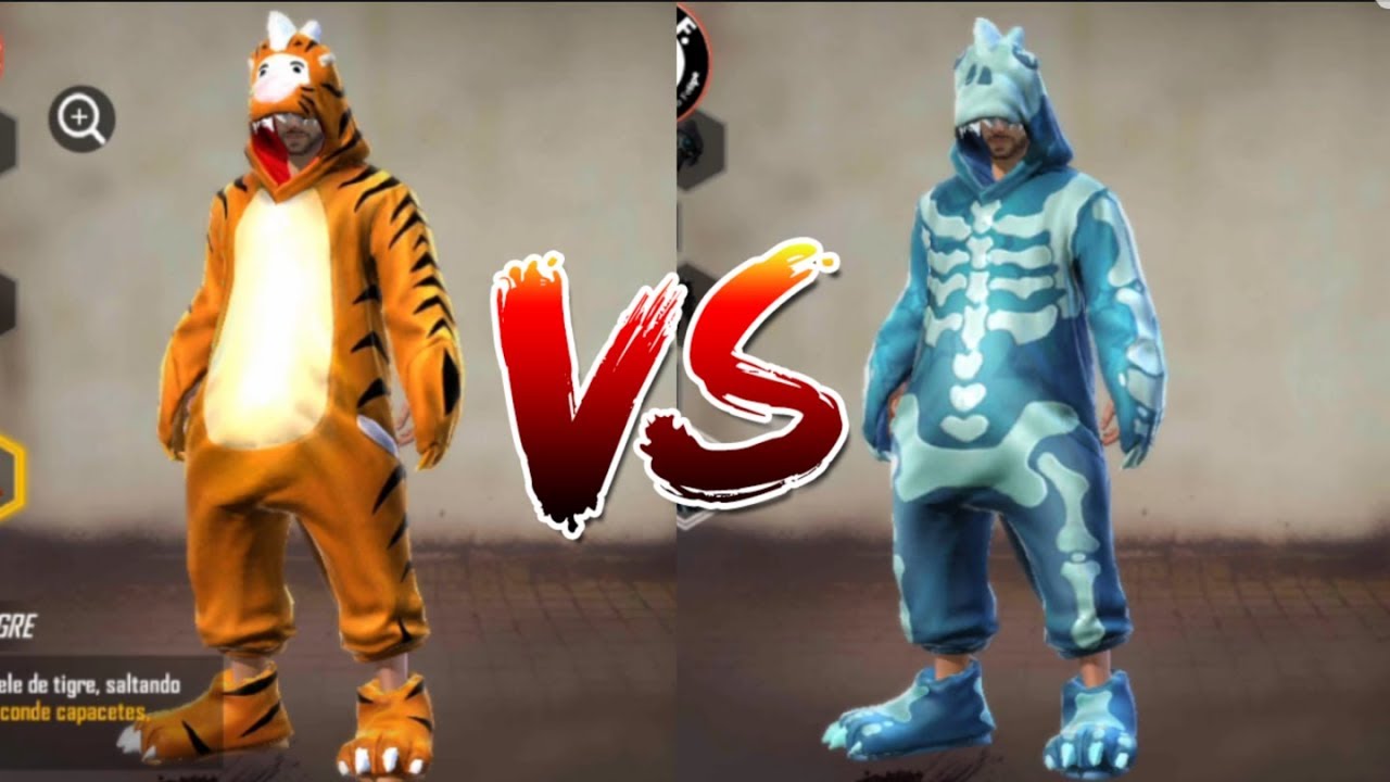 Dino Tigre Vs Dino Dos Natais Passados Free Fire - YouTube