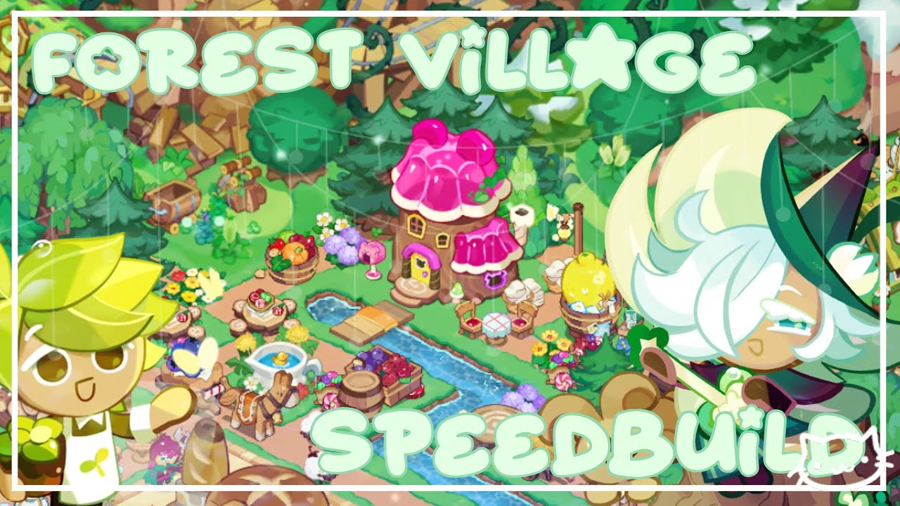 🍀 : cookie run ; forest village speedbuild : ꕤ : nao - YouTube