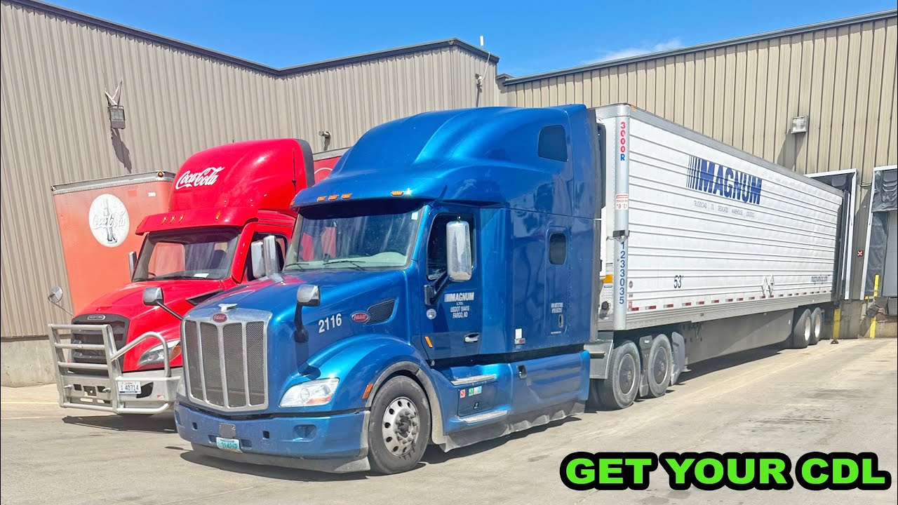 Day In The Life OTR Truck Driver Vlog | 518 Miles Trucking From Iowa To ...