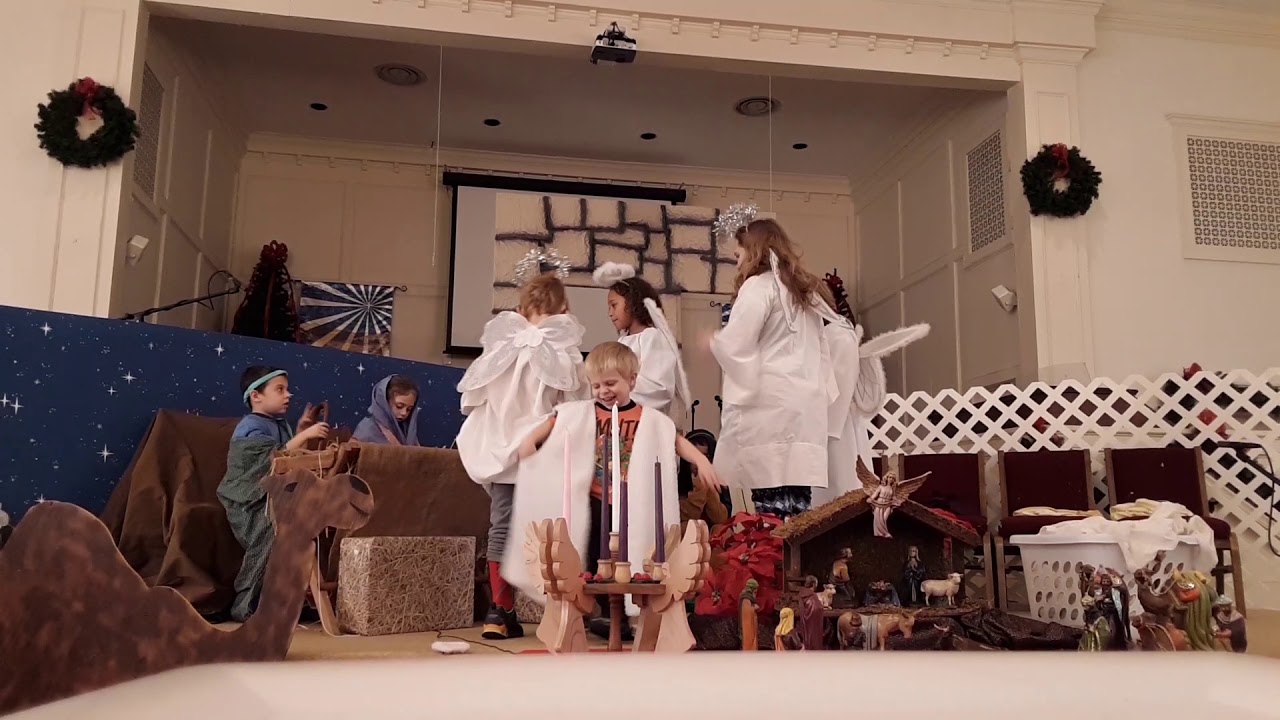 Lucas Avenue Christmas Play/ The Fumbly Bumbly Angels - YouTube