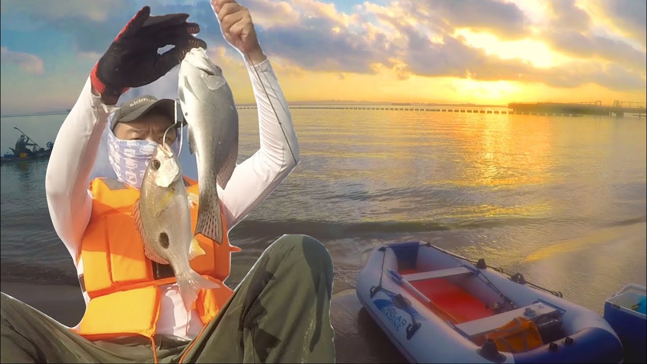 Sweetlip & Snapper caught from inflatable boat [and how to BLEED fish ...