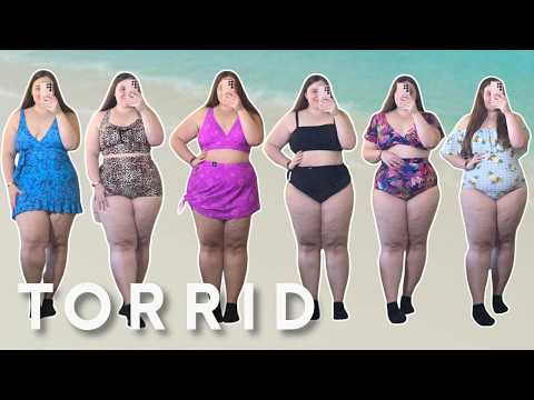 Torrid Size 18/20 Swimsuit Haul | Plus Size Swim Wear