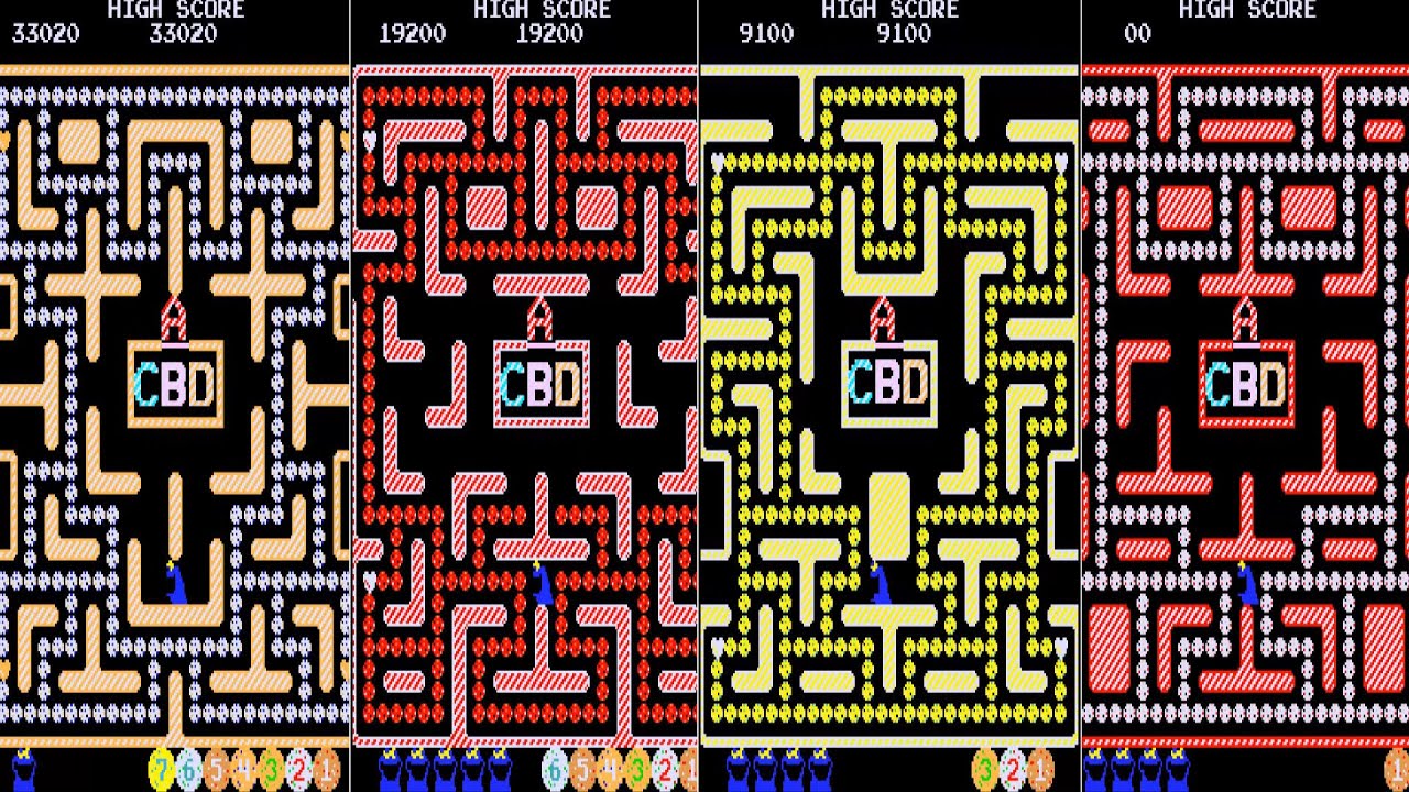 ARCADE HACK MR COOKIE MONSTER FAST PACMAN PAC MAN OVERCLOCK MS PACMAN ...