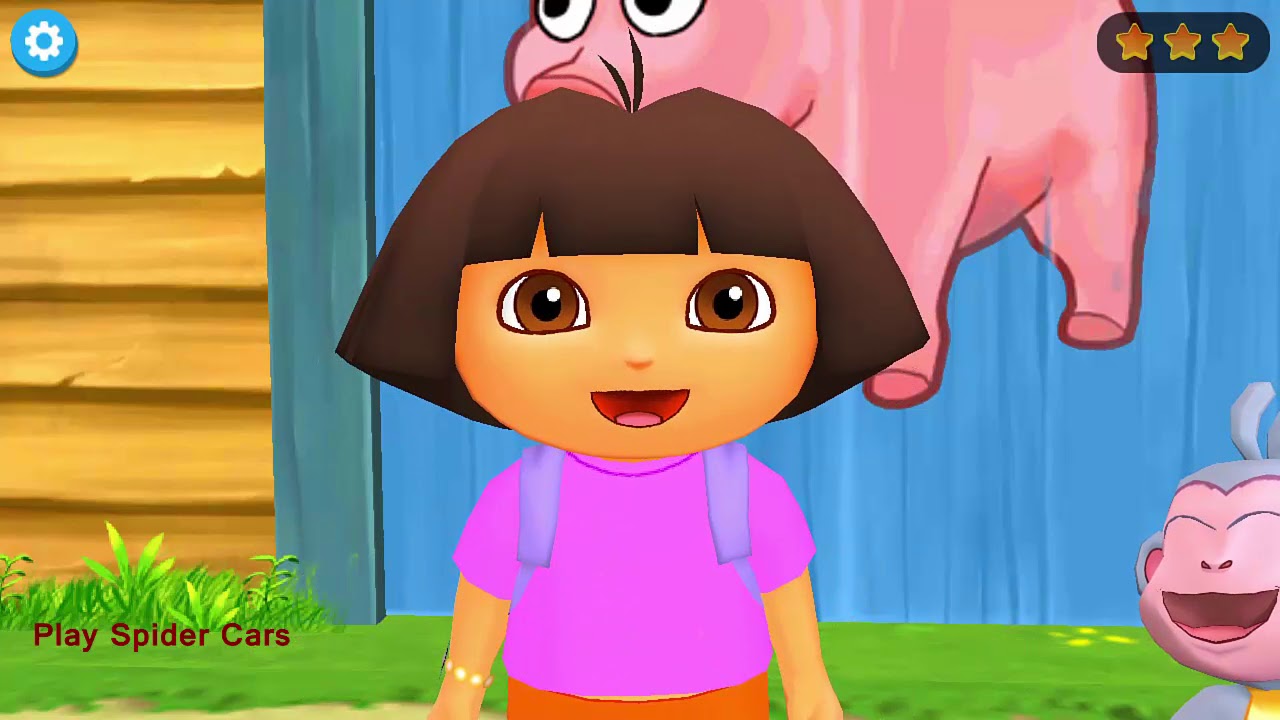 Learn With Dora , Nature Wolf wolf Cartoon Game Learning English - YouTube