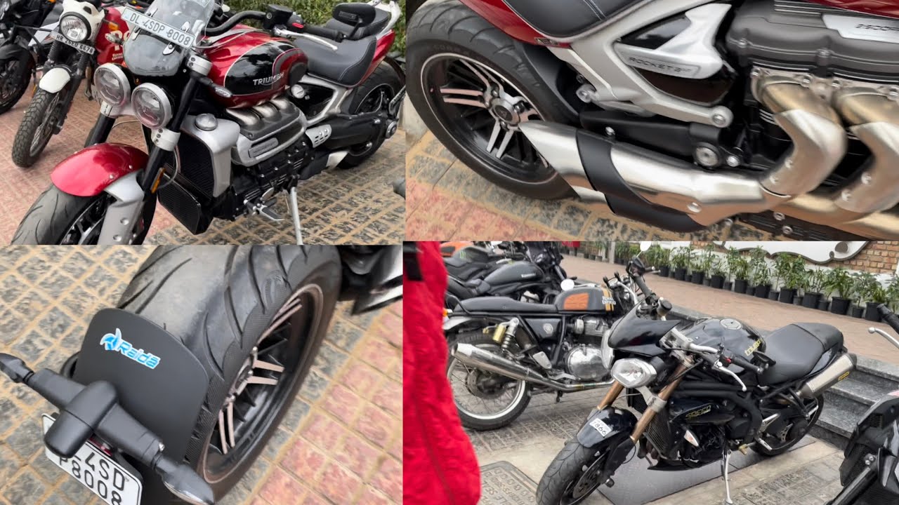 Sunday Ride Par Mili Triumph Rocket3-2500cc Bike|| Gadi Fail Hai😨||# ...