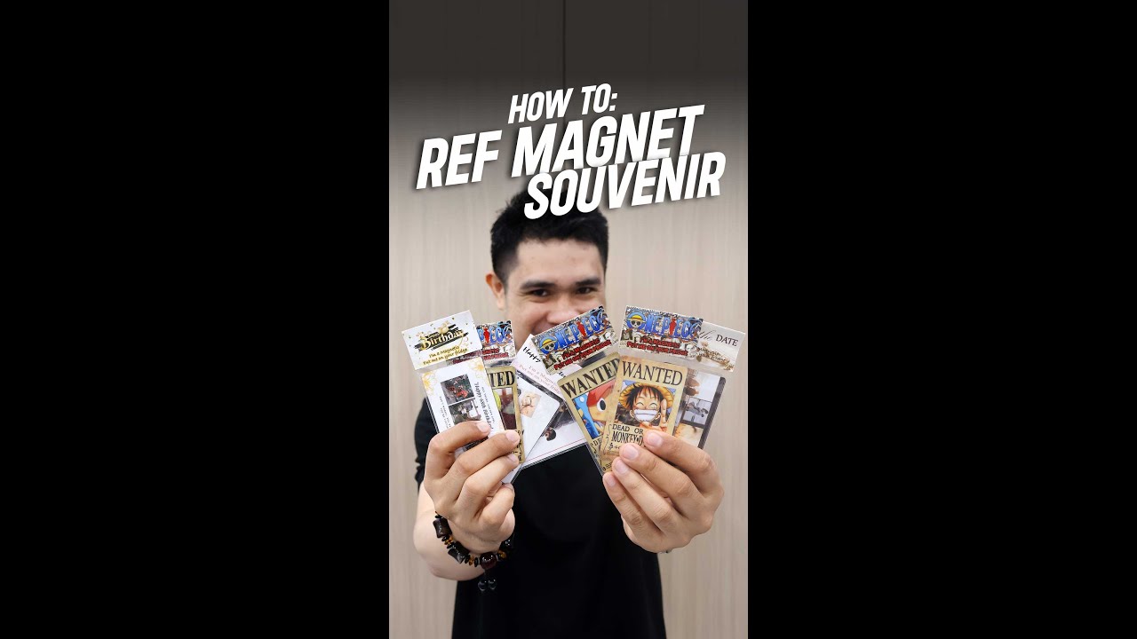 𝗛𝗢𝗪 𝗧𝗢 𝗦𝗘𝗥𝗜𝗘𝗦: Ref Magnet Souvenir! 🥶 - YouTube