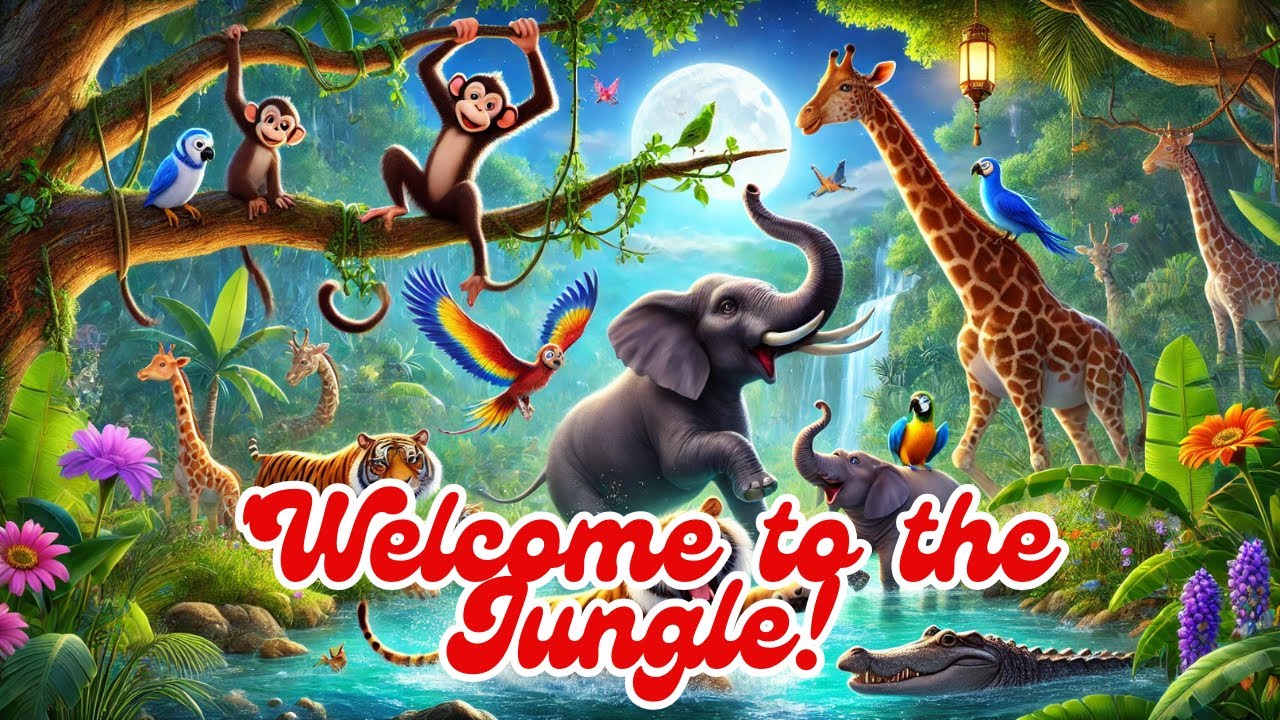"Welcome to the Jungle! | Fun Animal Adventure Song for Kids" - YouTube