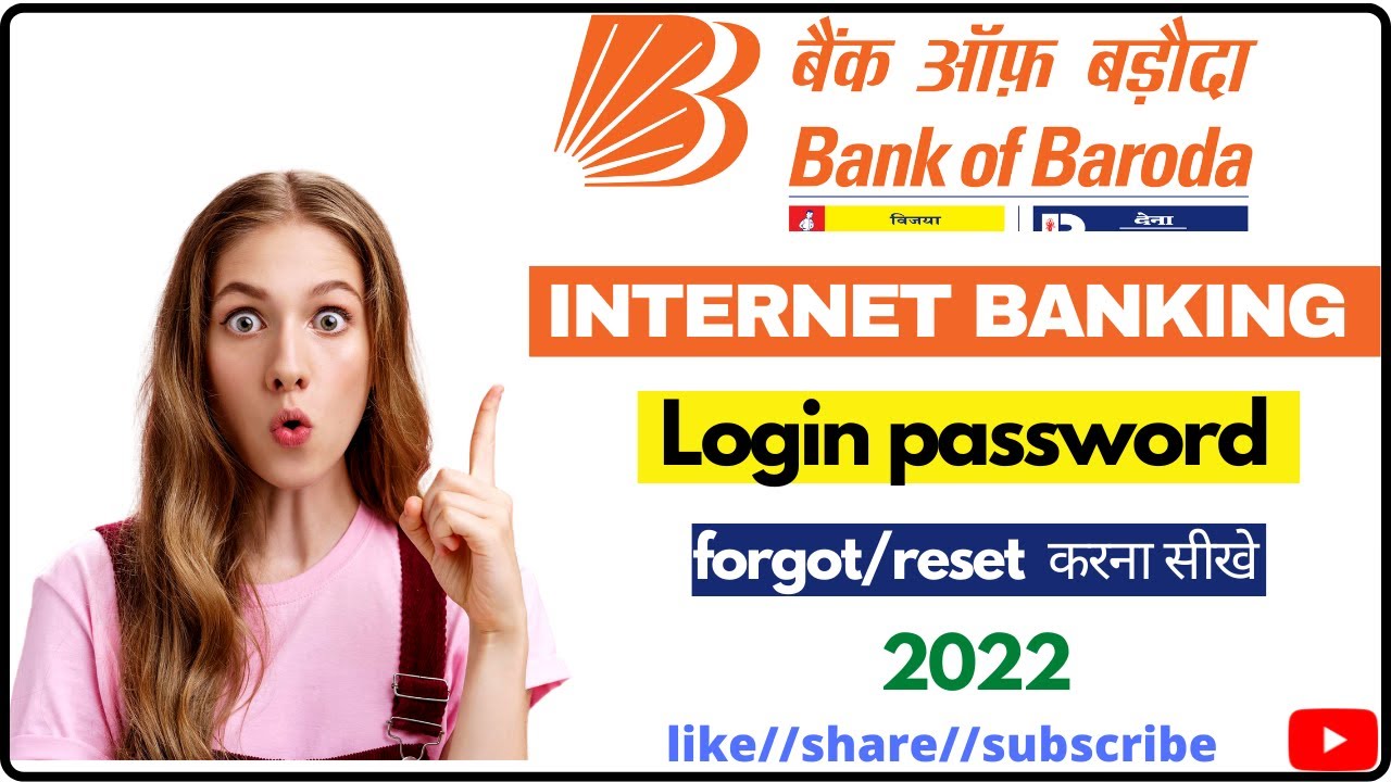 how to reset bob net banking password online||how to forget net banking ...