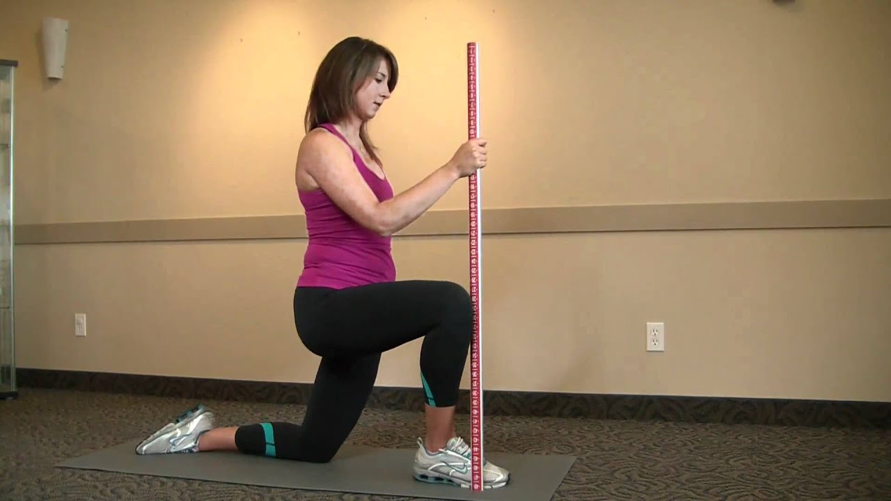 Half Kneeling Dorsiflexion Mobilization - YouTube