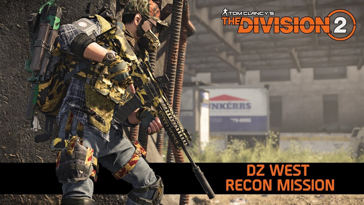 The Division 2 - DZ WEST RECON MISSION - YouTube