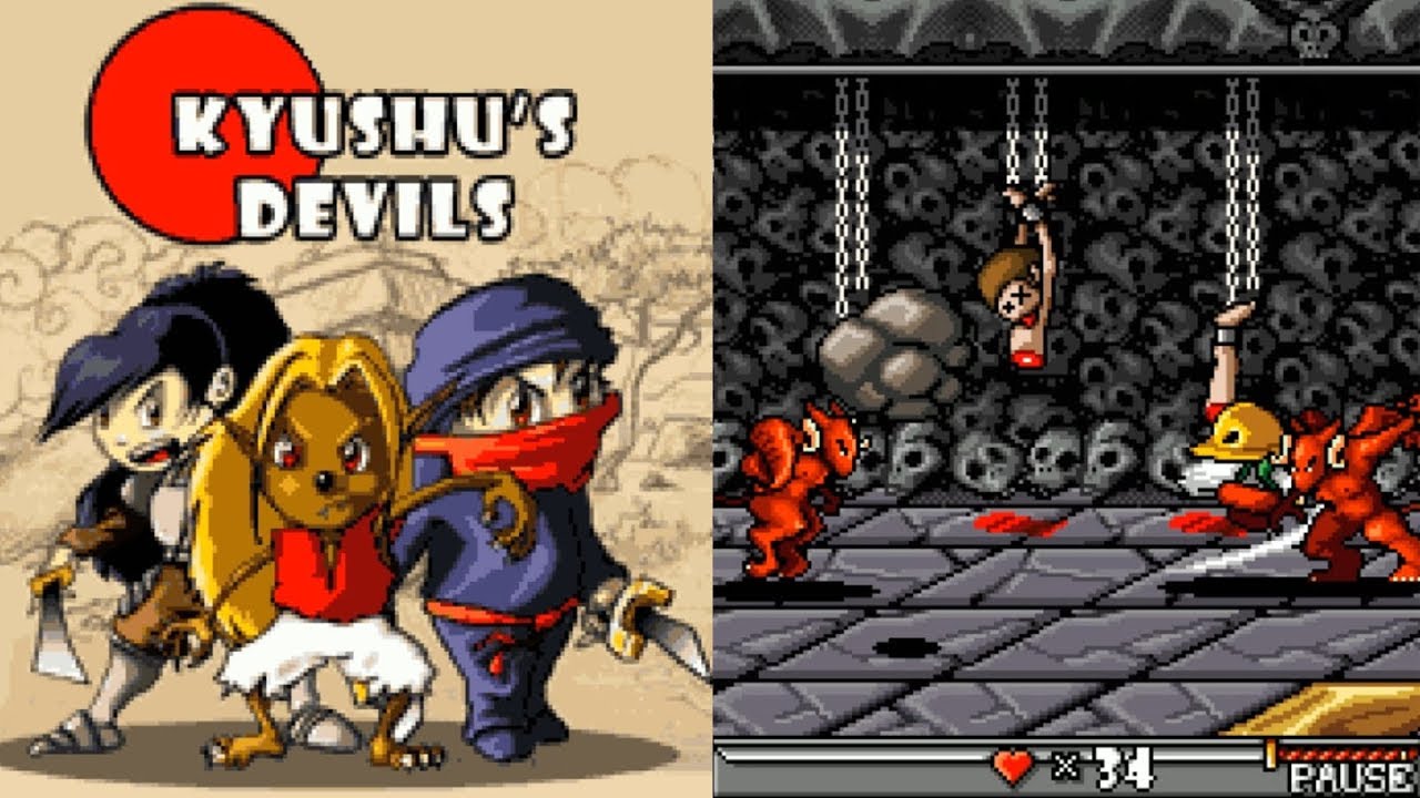 Kyushu's Devils JAVA GAME (MediaPlazza 2004 year) FULL WALKTHROUGH ...