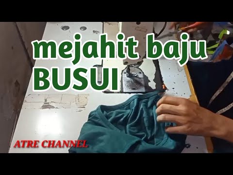 Cara menjahit baju busui