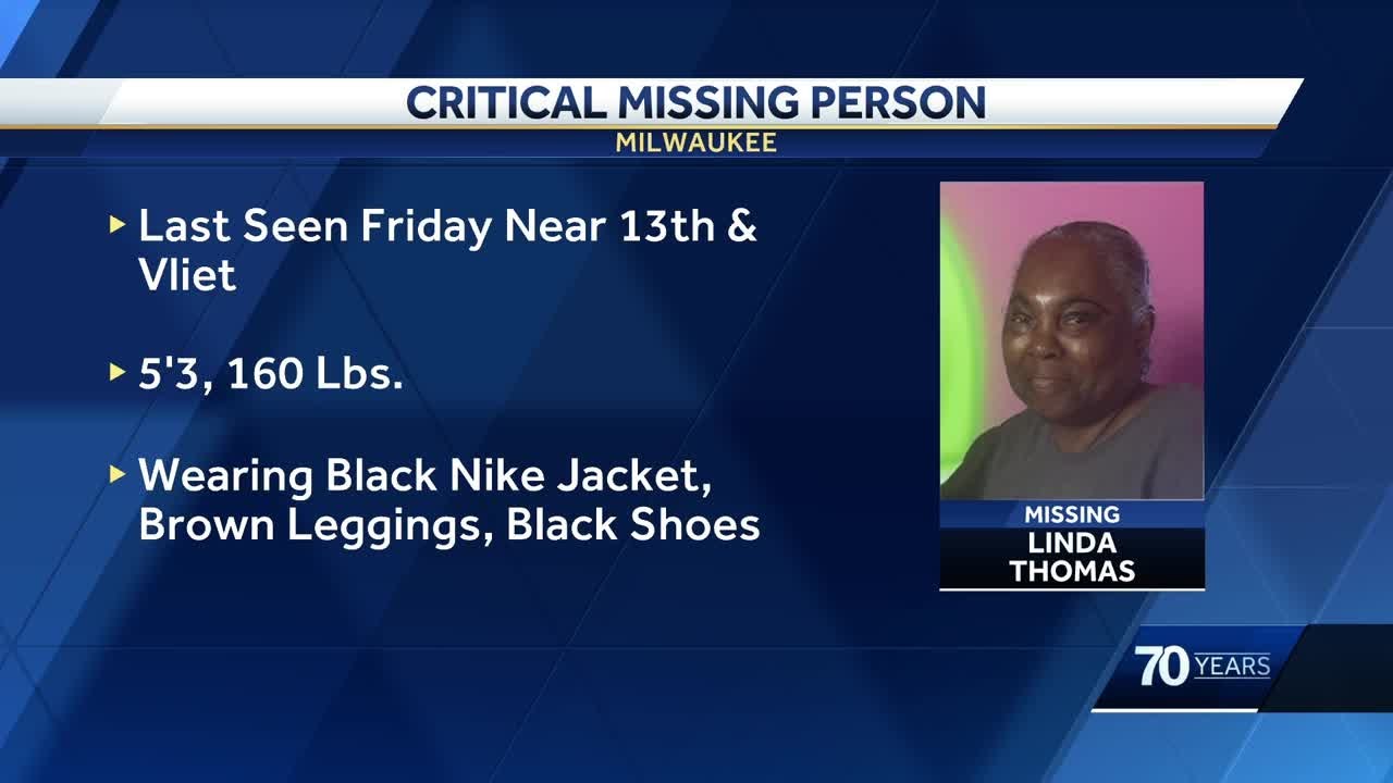 Milwaukee police searching for critically missing 55-year-old woman - YouTube
