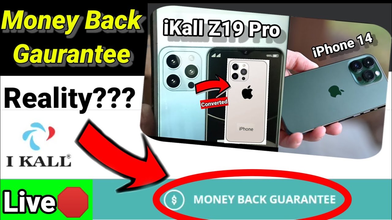 iKall Z19 Pro या iPhone 14 Pro☹️ || 7999₹ vs 110000₹ - YouTube