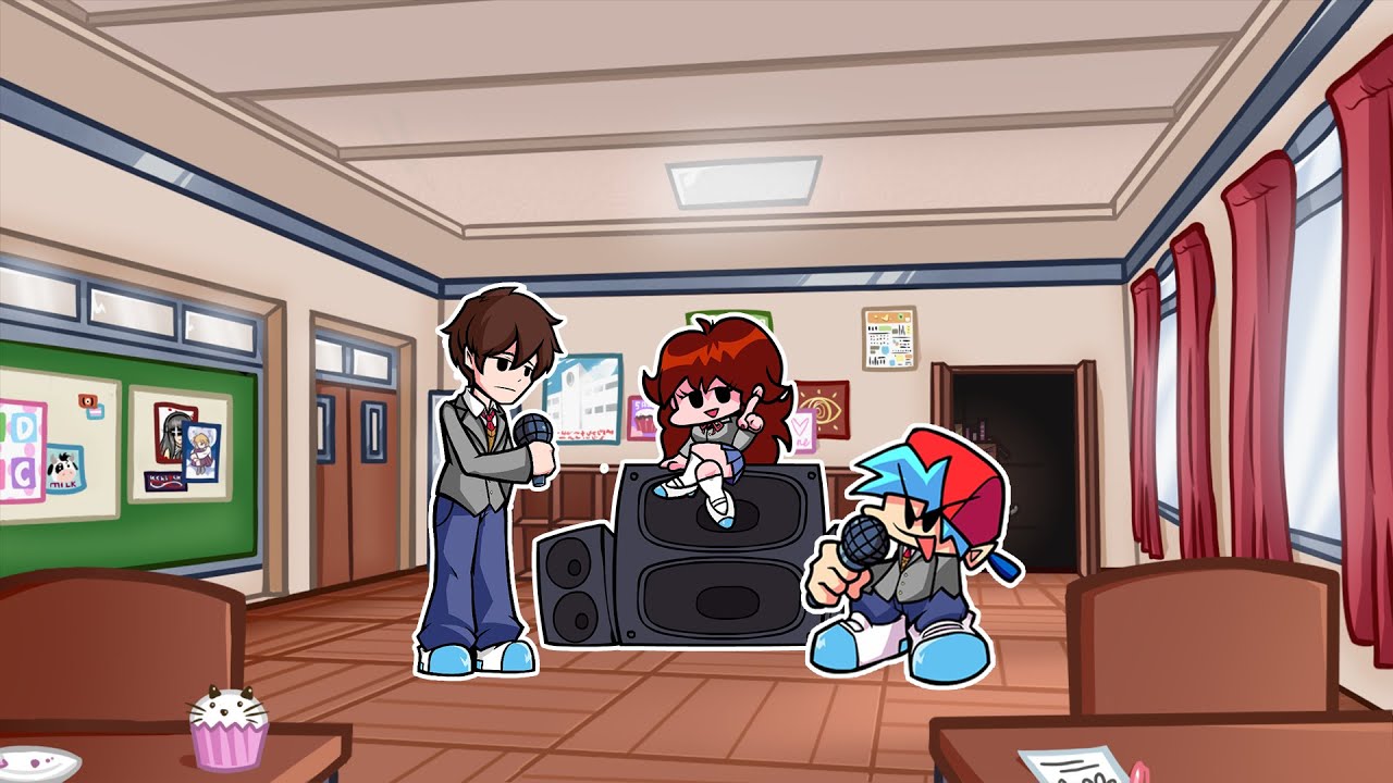 Doki Doki Takeover Plus! - Neet Song - Friday Night Funkin (Fnf mod ...