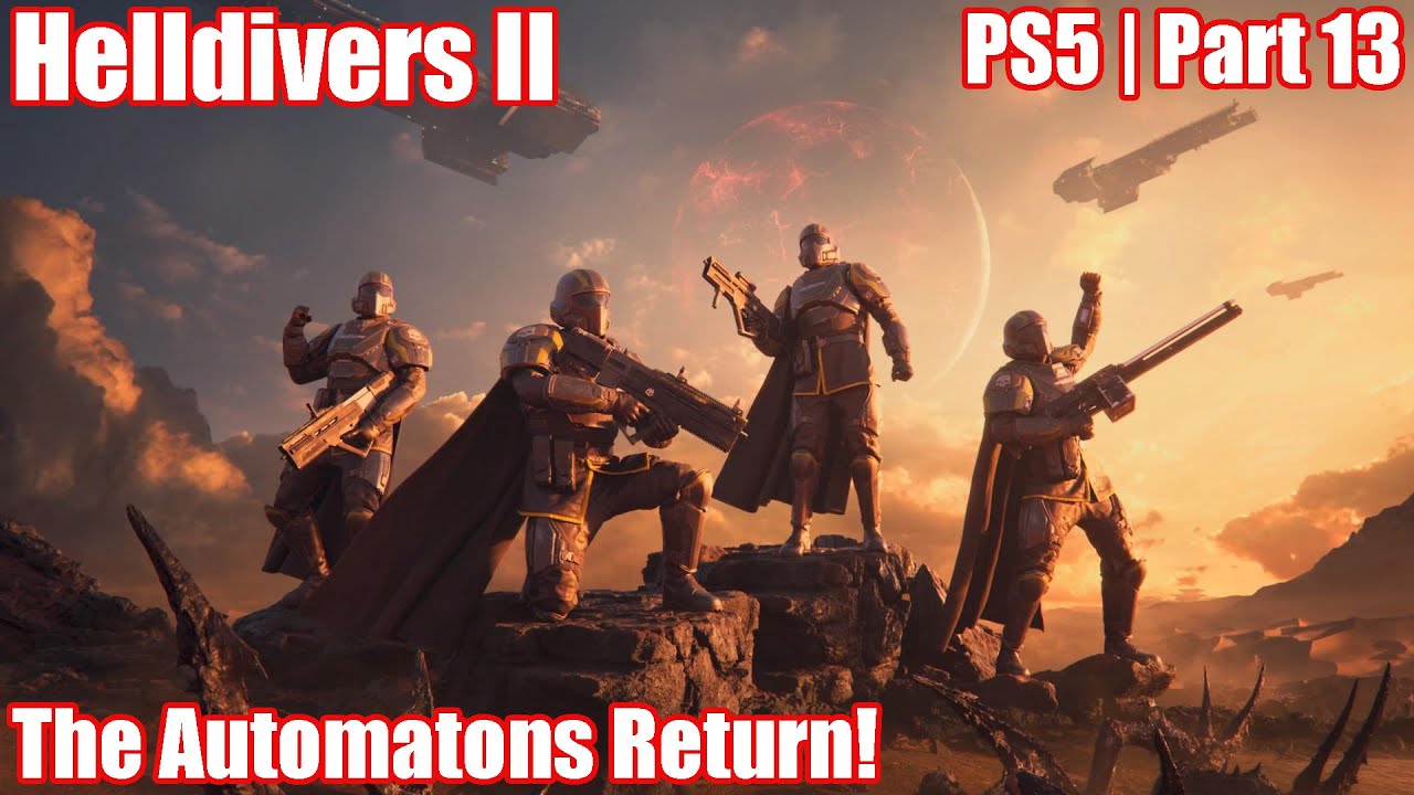 The Automatons Return & Terminids can fly! | Helldivers 2 w/ @bryttnitv ...