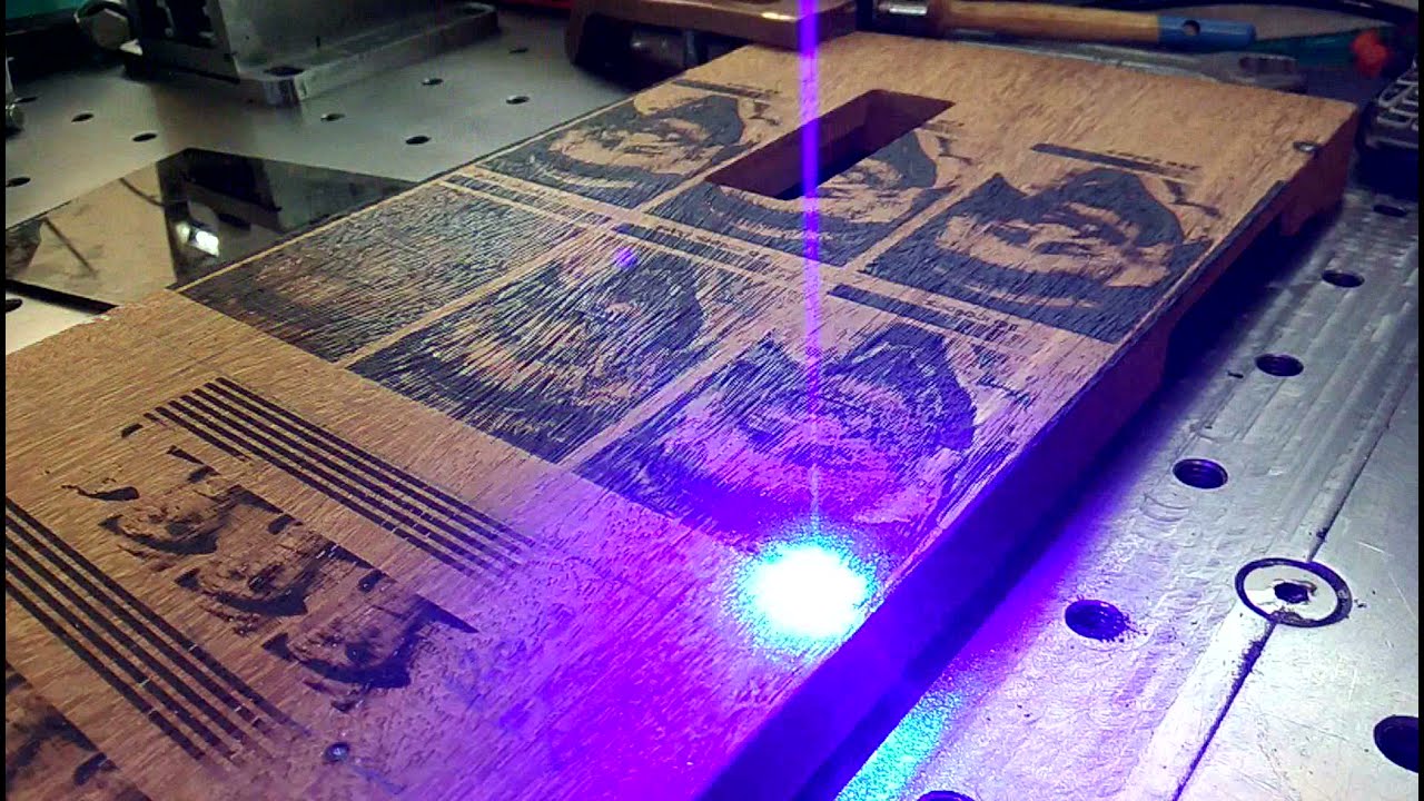 Mach3 and PWM laser 2 - YouTube