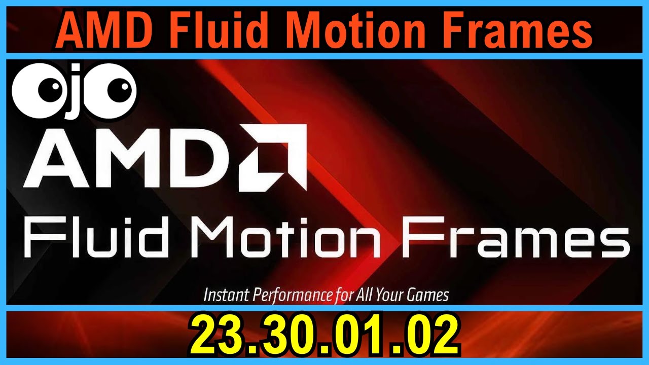 OJO Actualización de AMD Fluid Motion Frames 23.30.01.02 - Hoy 13 de Octubre 2023 - YouTube