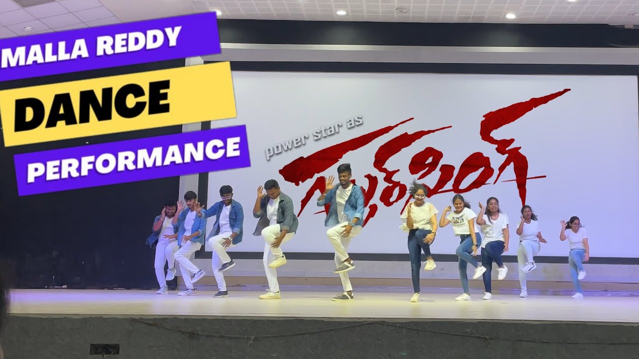 Malla Reddy Engineering College | Team Kanyarasi| Dance performance ...