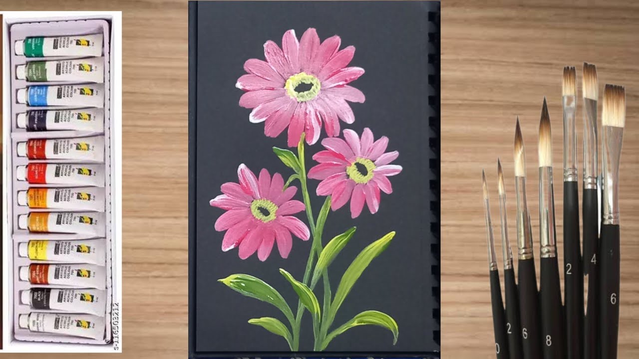 | Easy Acrylic Painting Tips For Beginners - DIY Art Tutorial | How To ...