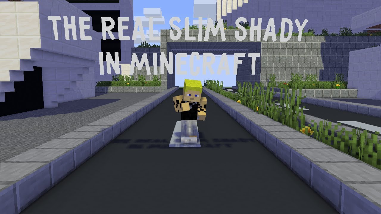 Eminem - The Real Slim Shady (Minecraft) - YouTube