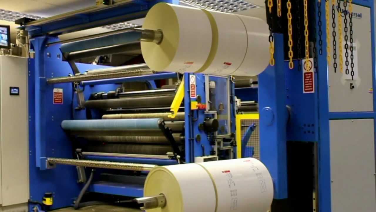 Slitter roll pusher / turner - YouTube