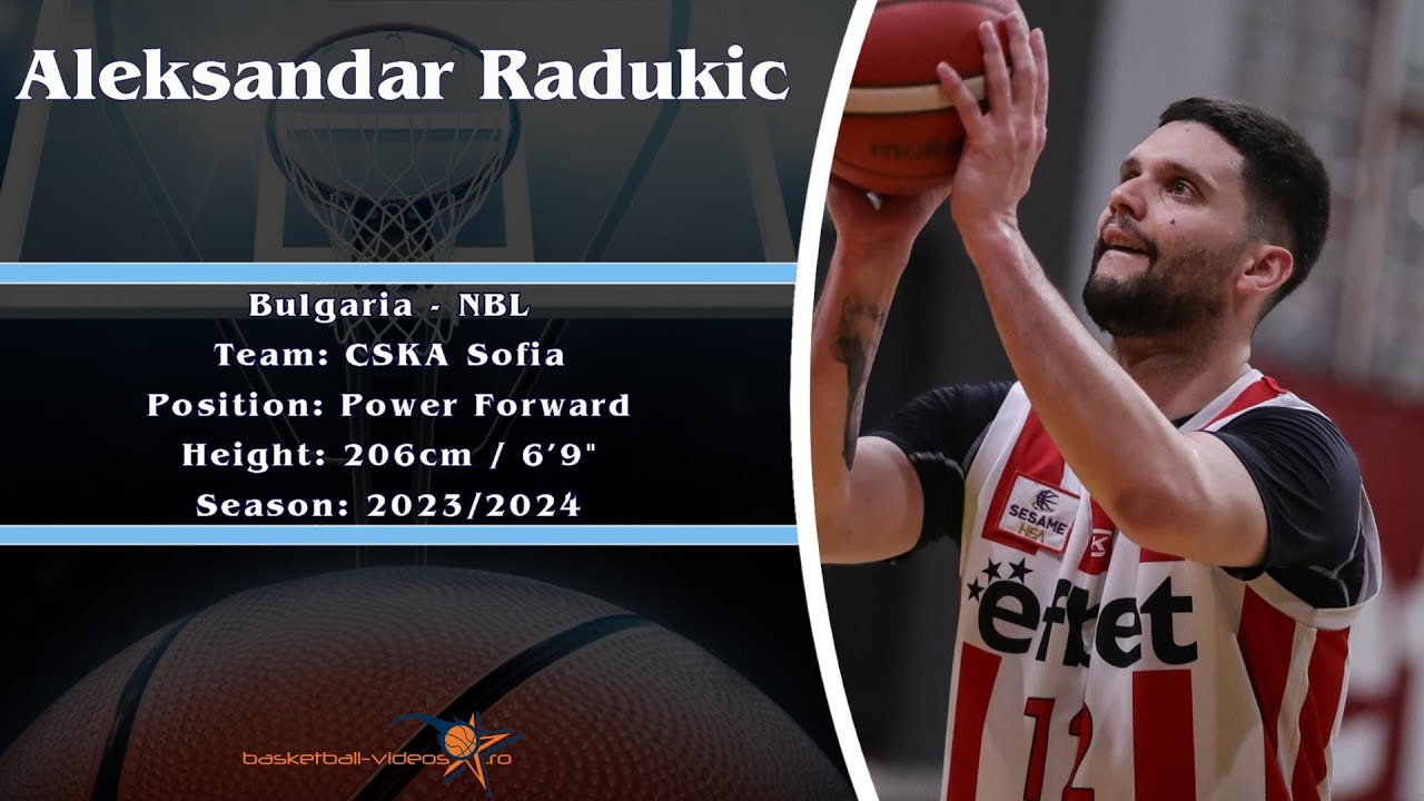 Aleksandar Radukic 2023/2024 Highlights - YouTube