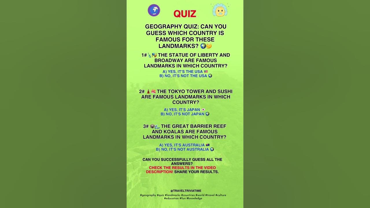 🌎 Are You a Geography Genius? Take Our Quiz and Test ! 🤔🗺️ #shorts # ...