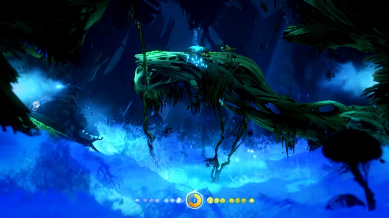 Ori and the Blind Forest - Ginso Tree Escape (Hard, All spirit orbs, No ...