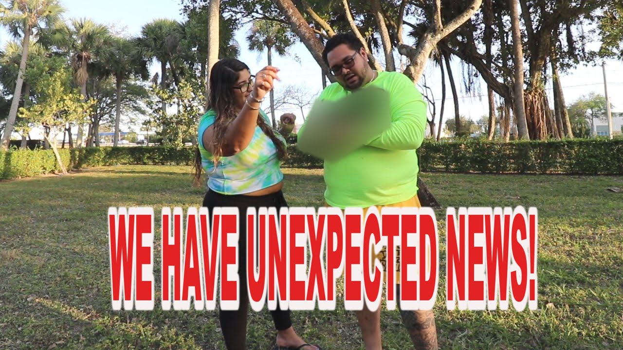 WE HAVE UNEXPECTED NEWS! VERY EXCITING!! - YouTube