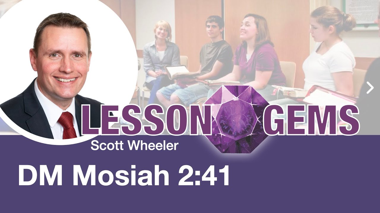 Doctrinal Mastery Mosiah 2:41 | Lesson Gems - YouTube