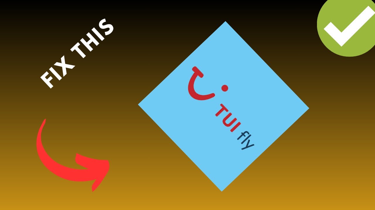 How to fix TUI fly app not working - YouTube