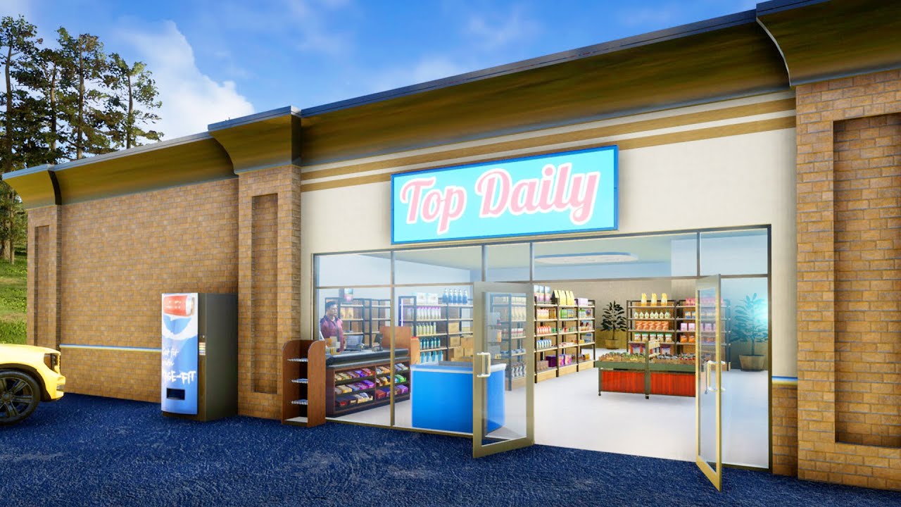 This LIFE SIMULATOR GAME Is The MOST SATIFYING Retail Store Building ...