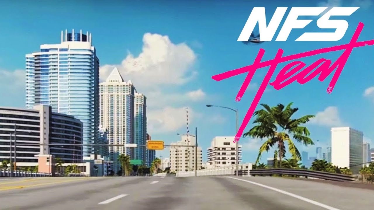 HOW BIG IS THE MAP in Need For Speed Heat? Drive Across the Map (65 mph ...