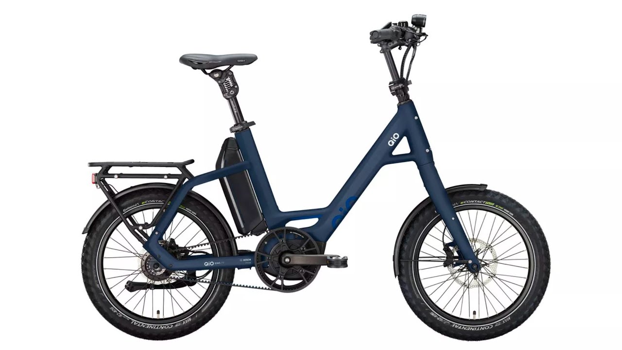 E-Bike Qio 2023 professionelles Kompaktrad. Alle Details im 4k ...