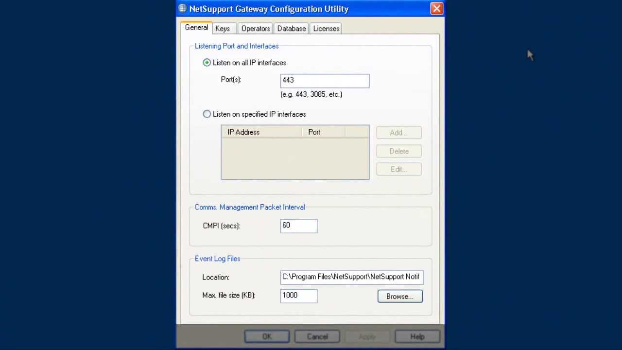 NetSupport Notify - Présentation générale et options de configuration ...