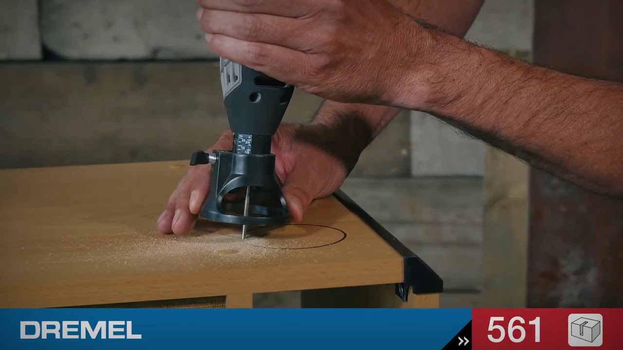 Dremel Spiral Multipurpose Cutting Bit 561 - YouTube