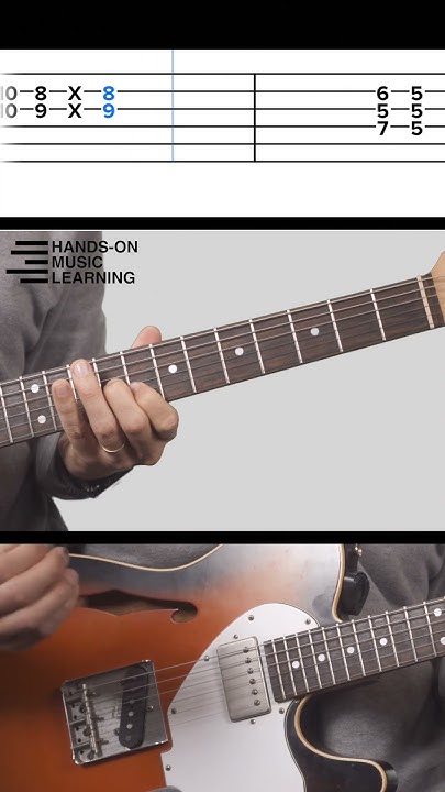 Cool Guitar Riff For Beginners Easy Tabs Youtube