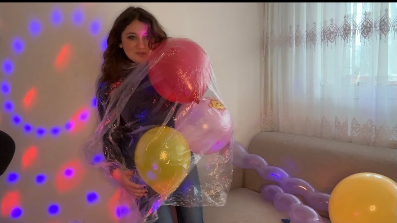 ASMR | Balloons, Poncho and Best Big Bursts 💥 | Sit To Pop, Blow To Pop ...