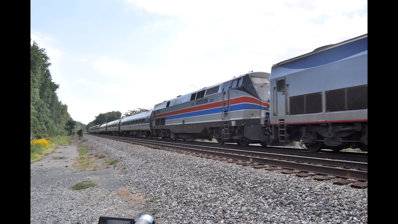 Amtrak Phase 2 in Woodbridge! - YouTube