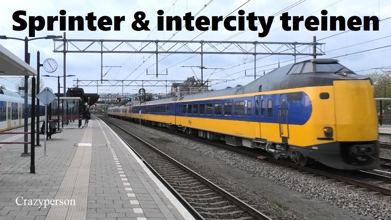 NS Sprinter en Intercity Treinen op Station Woerden in 2022 - YouTube